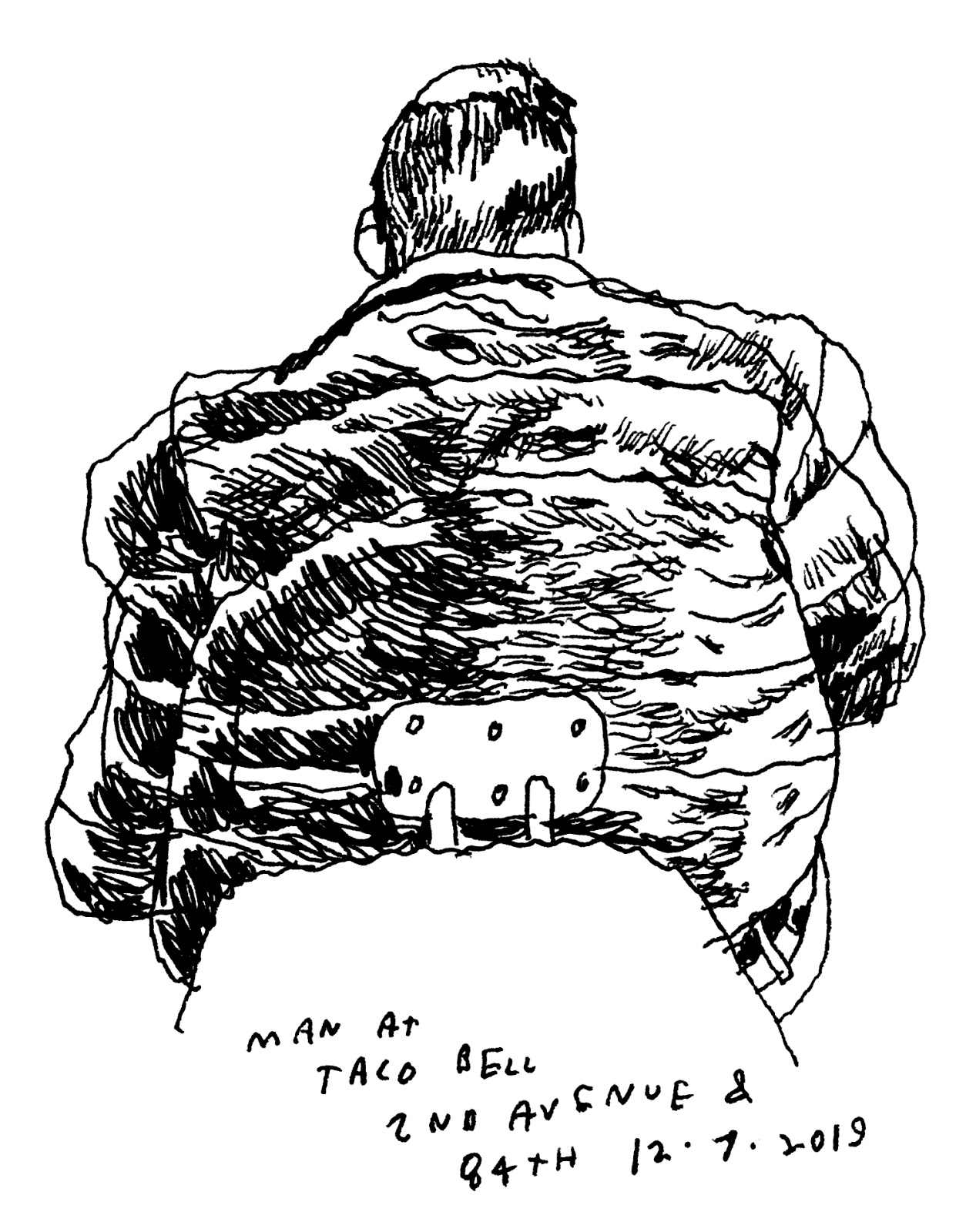 Appunti rapidi per Jason Polan, disegnatore dei milioni di volti di New ...