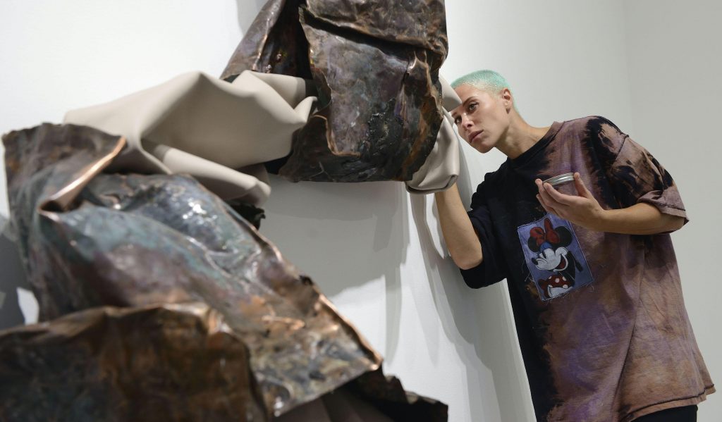 Kennedy Yanko alla Galleria Poggiali, a Milano. Intervista all'artista