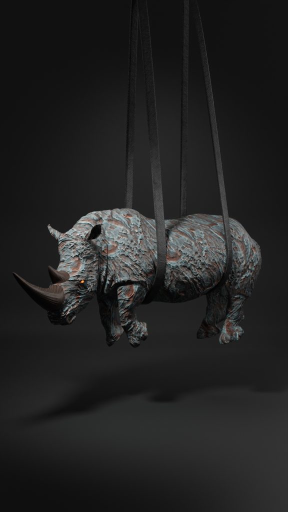 Un rinoceronte NFT: il progetto di Stefano Bombardieri, da Brescia a Bologna