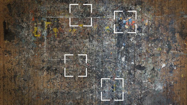 Il pavimento dello studio di Jackson Pollock diventa un’opera d’arte NFT