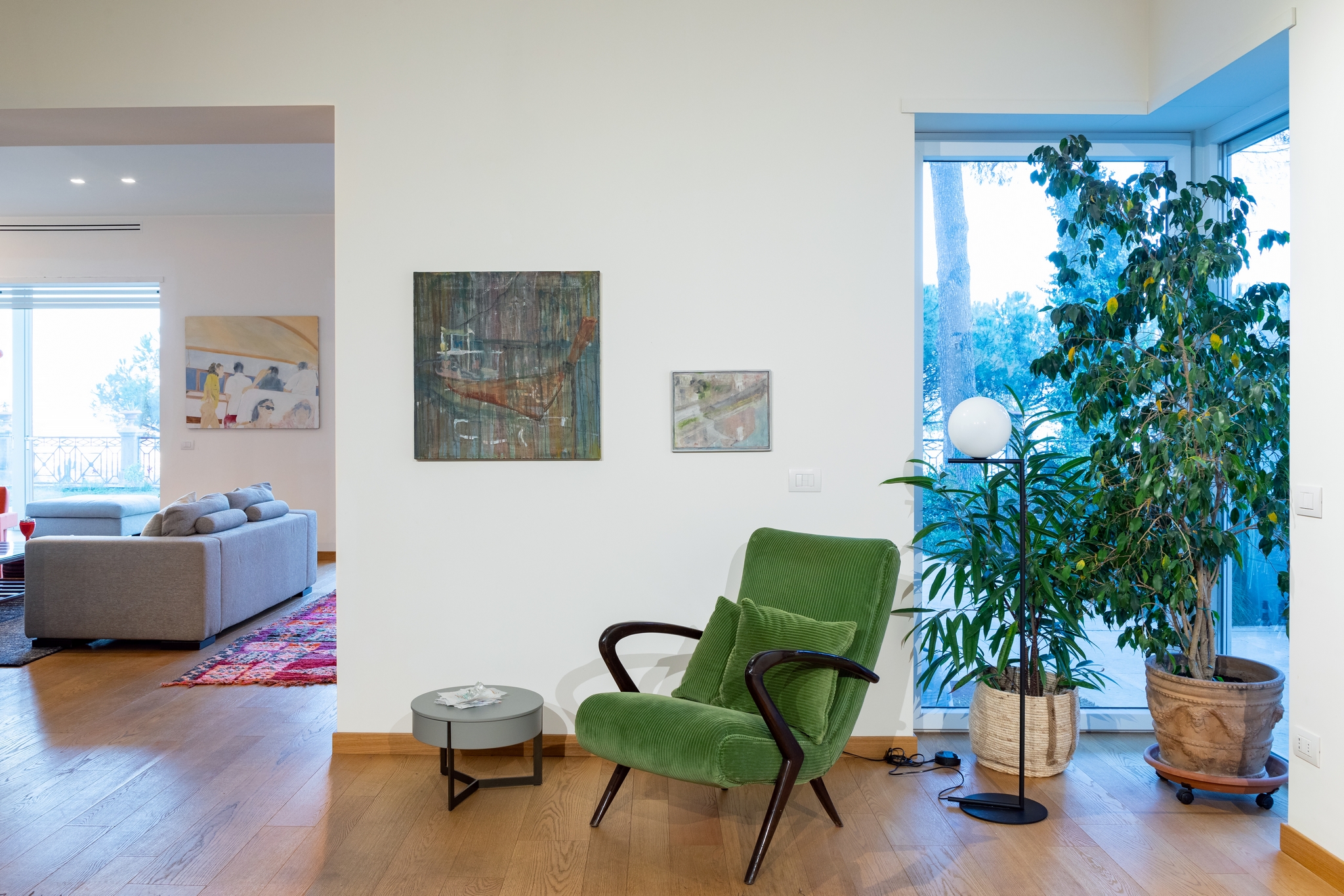 Ragionare di pittura: mostra di Angelo Mosca alla 480 Site Specific, Napoli