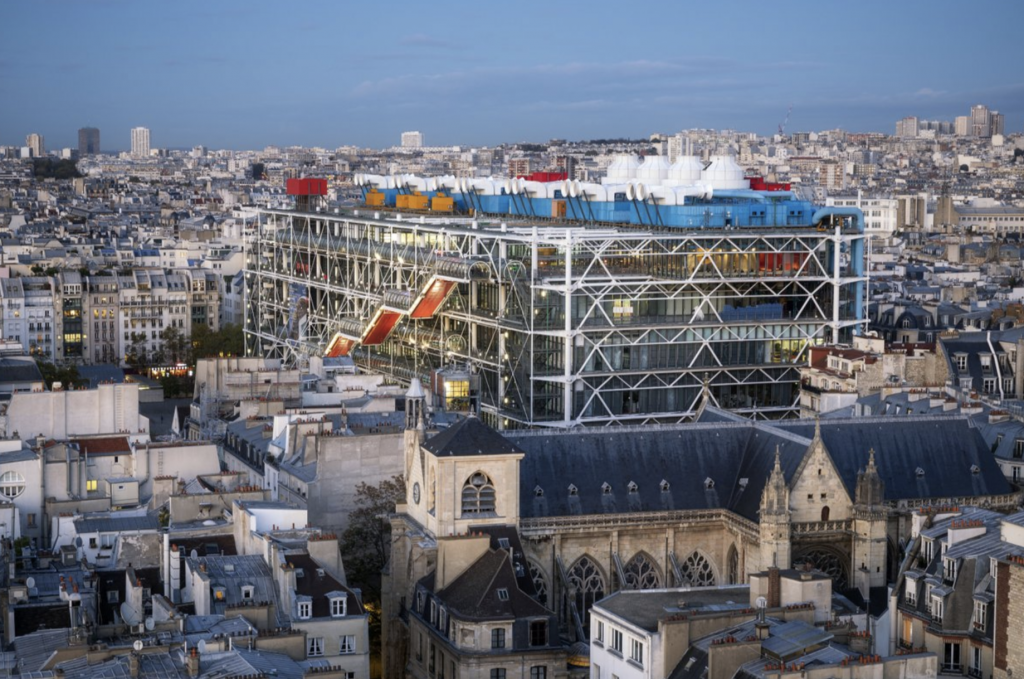 La grande opera di ristrutturazione del Centre Pompidou spiegata bene