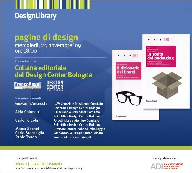 Collana Editoriale Design Center Bologna - exibart.com