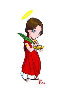 Scherza con... i Santi. Iconografia dei santi in stile manga - exibart.com