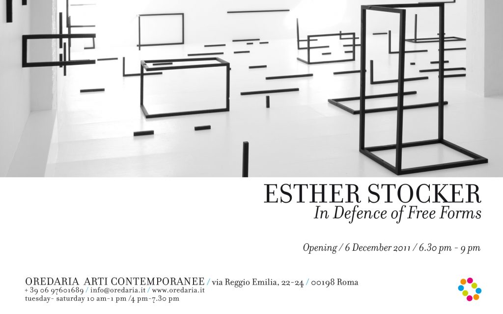 Esther Stocker - In Defence of Free Forms - exibart.com
