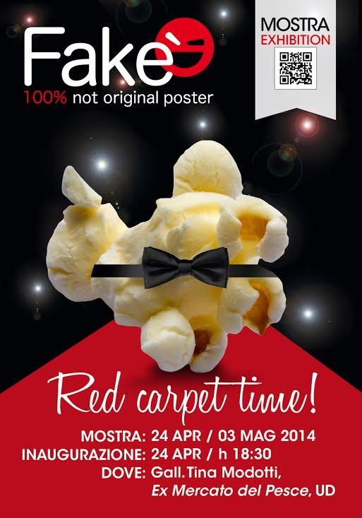 Fakè-100% not original poster - exibart.com