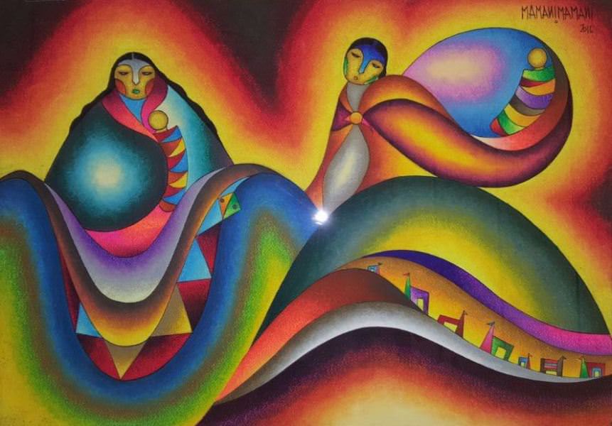 Roberto Mamani Mamani - L'energia delle Ande - exibart.com