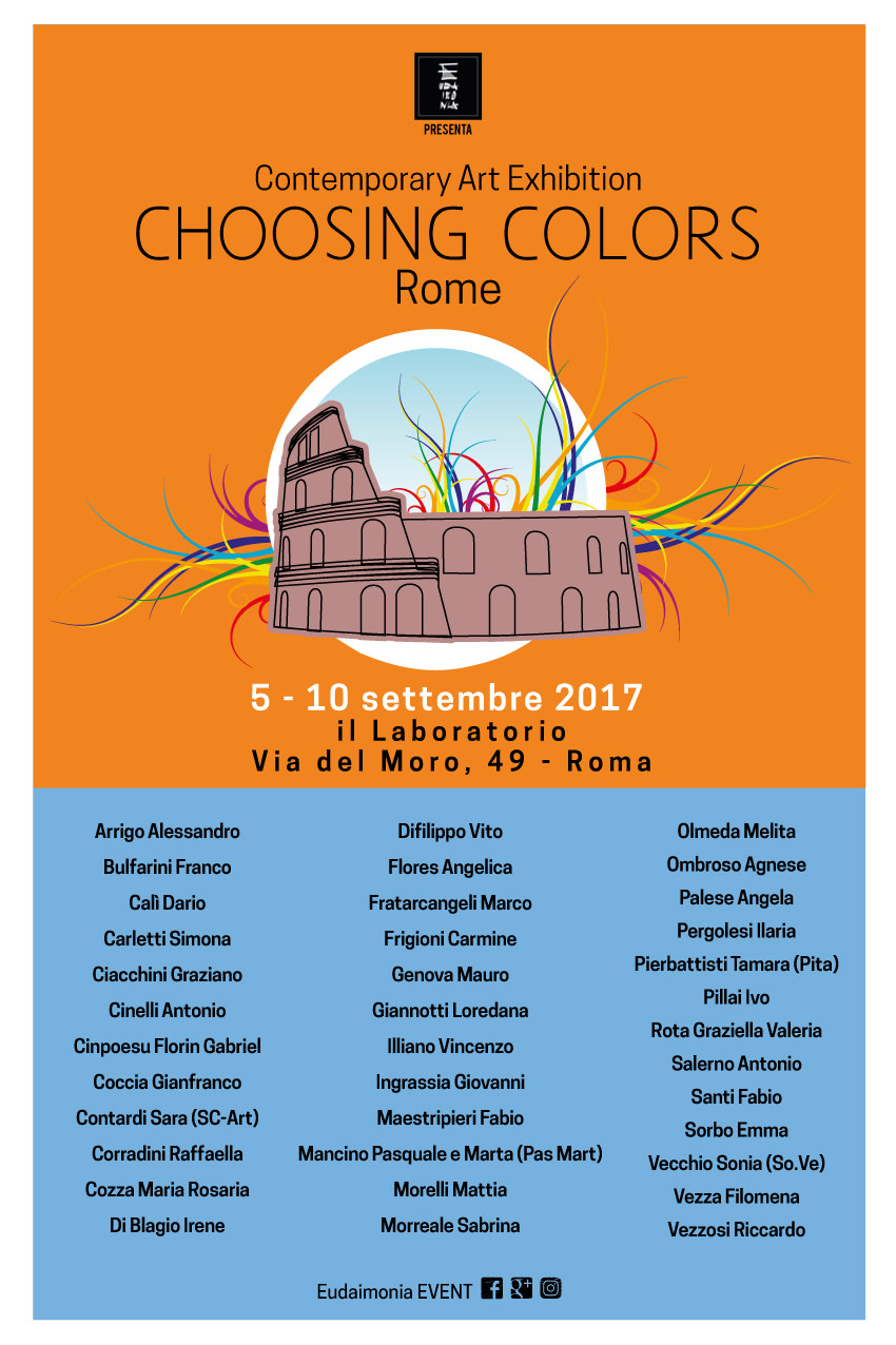 Choosing Colors. Roma+ Parigi - exibart.com