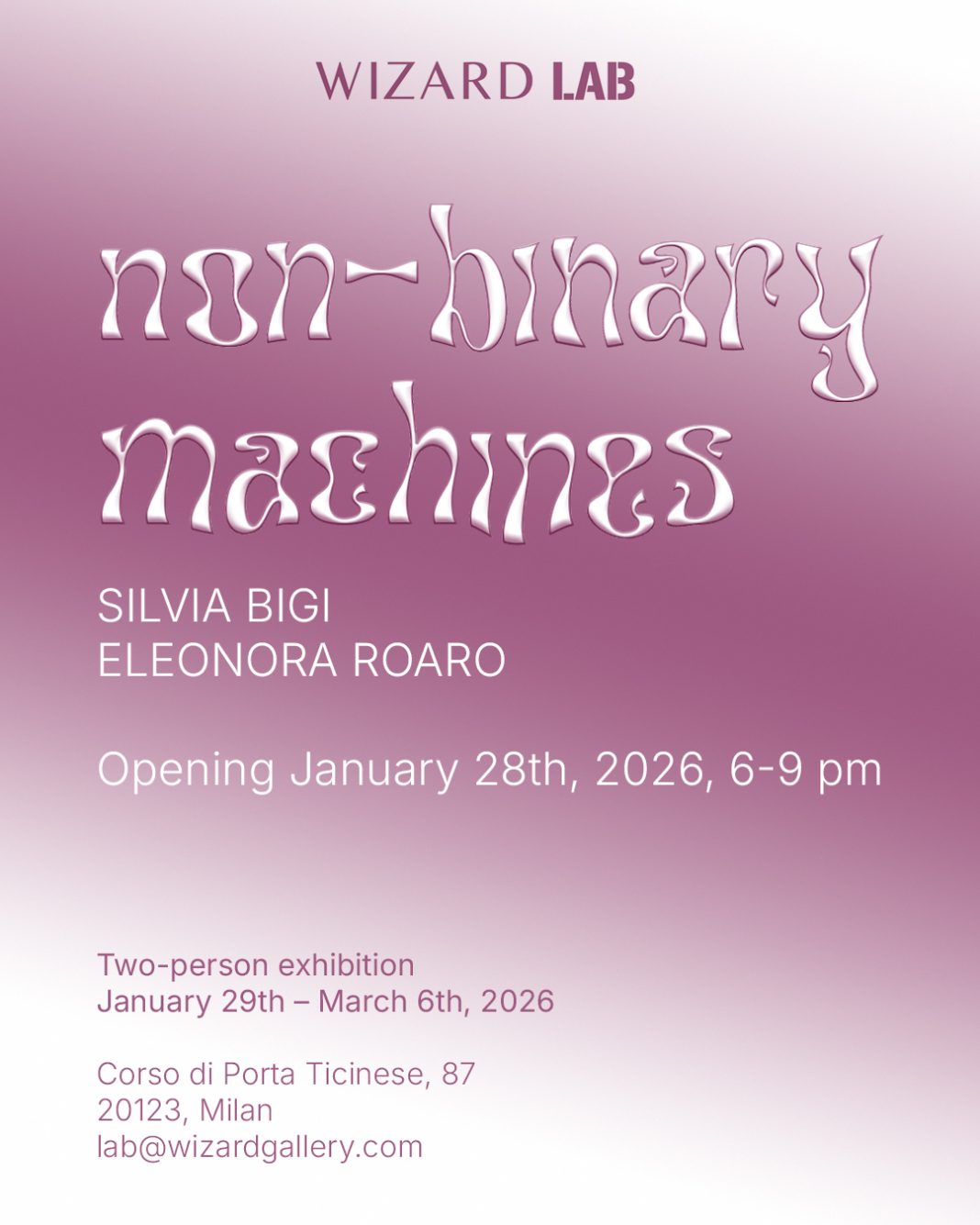 Non-Binary Machines - exibart.com