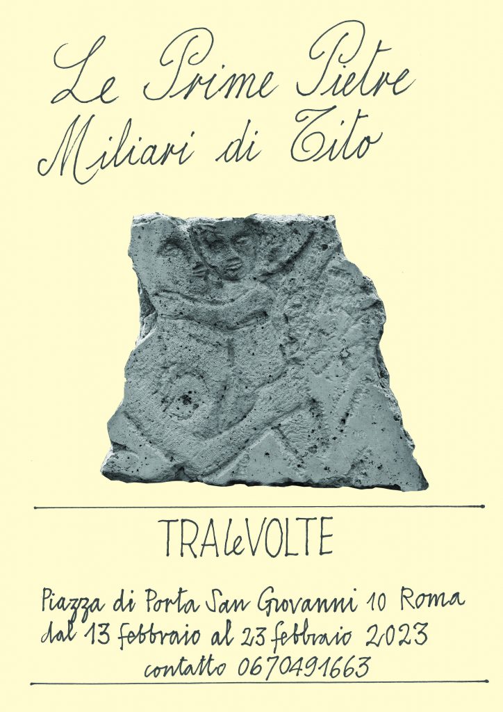Tito Amodei - Le prime pietre miliari di Tito - exibart.com