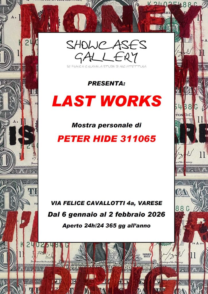 Peter Hide 311065 - Last works - exibart.com