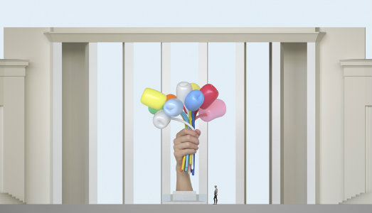 I fiori di Jeff Koons rifiutati dai francesi. Arriva la risposta della ...